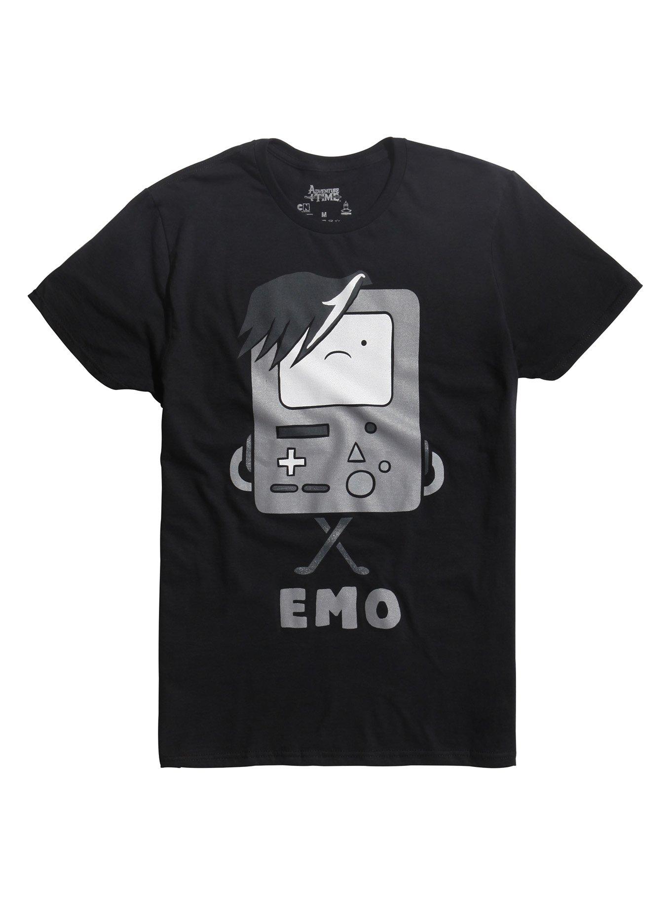 Adventure Time Emo BMO T-Shirt | Hot Topic