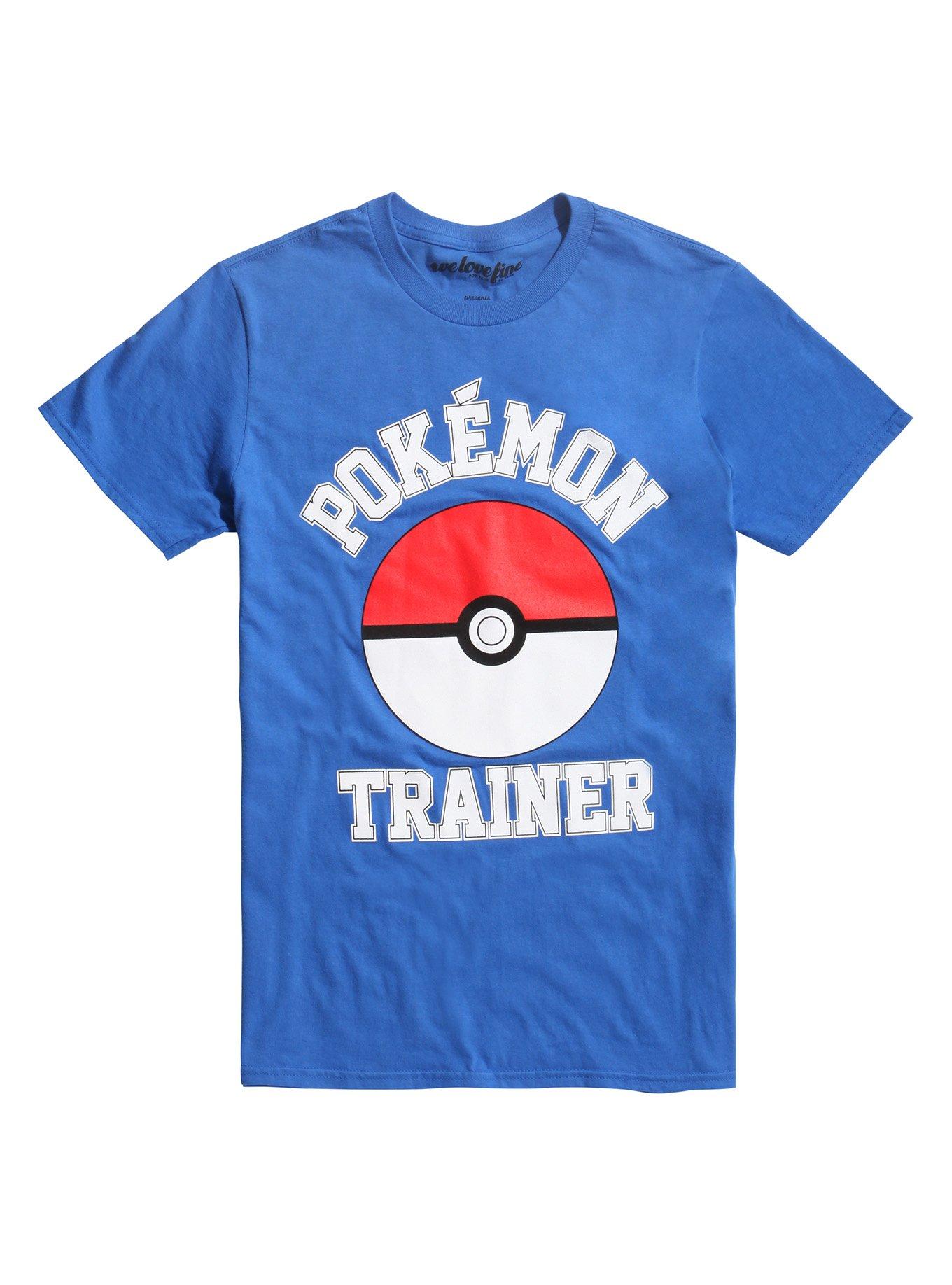 Pokemon Trainer Blue T-Shirt | Hot Topic