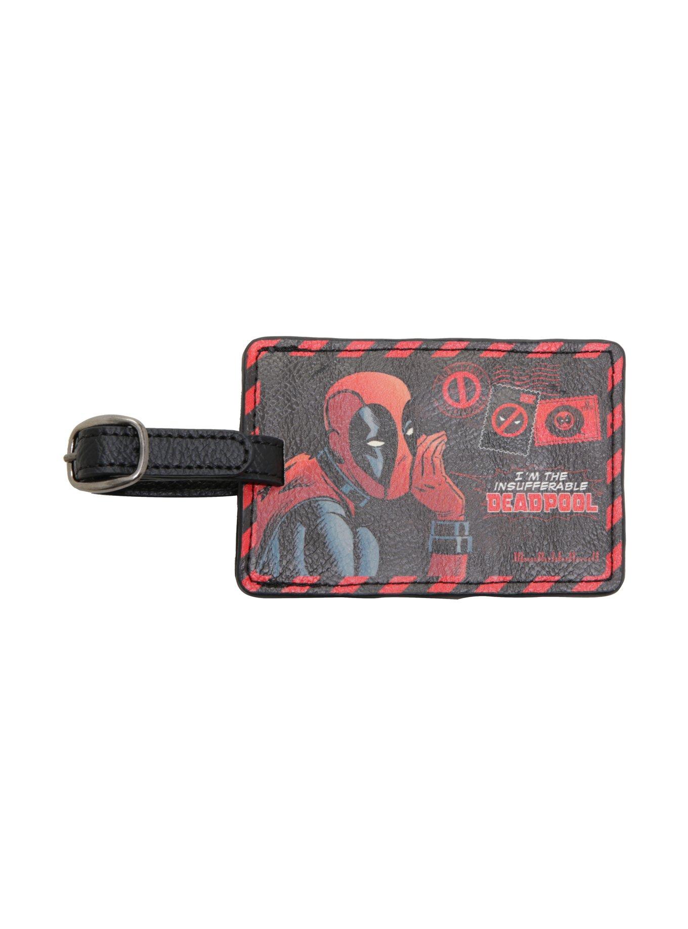 Loungefly Marvel Deadpool Luggage Tag | Hot Topic