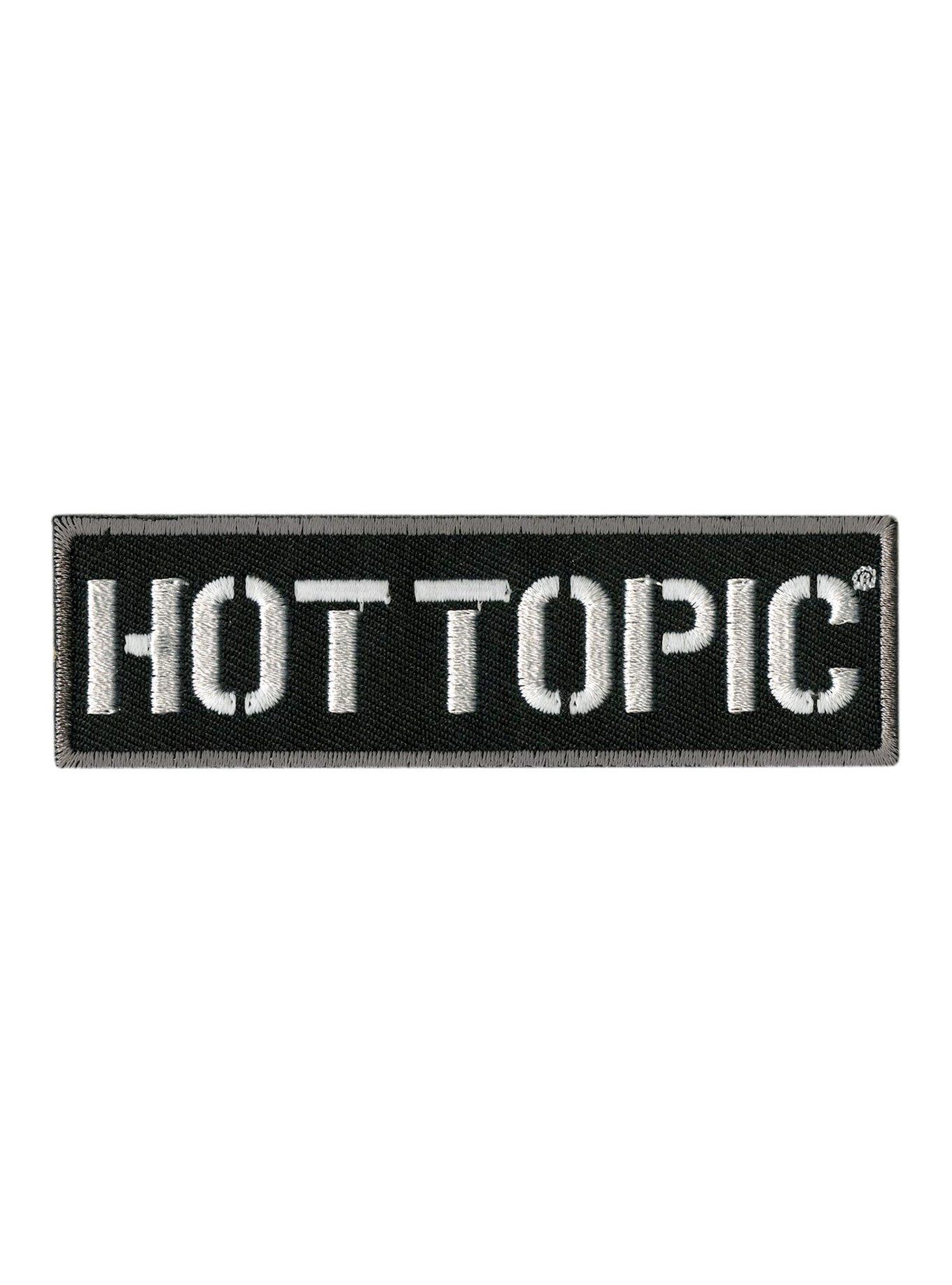 Hot Topic Logo Iron-On Patch | Hot Topic