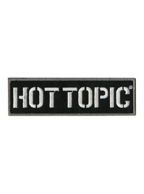 Hot Topic Logo Iron-On Patch | Hot Topic