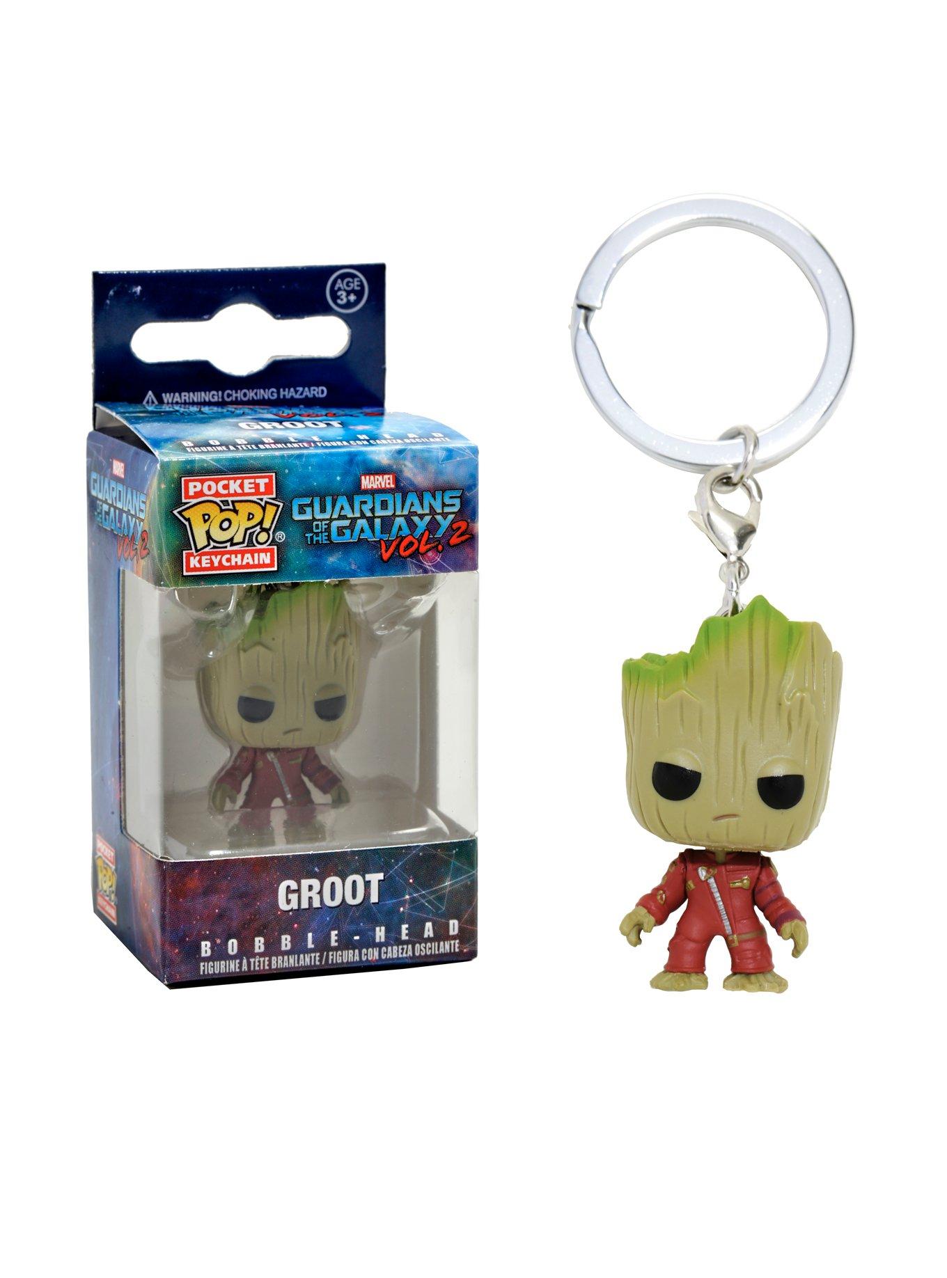 Marvel Guardians of the Galaxy Vol. 2 Pocket Pop! Groot Key Chain | Hot ...