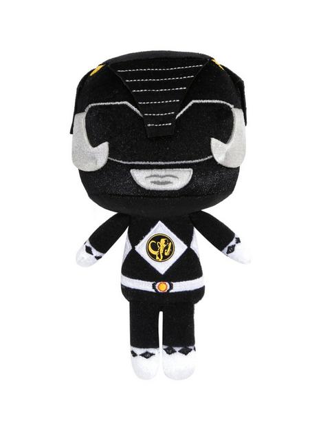 Funko Mighty Morphin Power Rangers Hero Plushies Black Ranger Plush ...