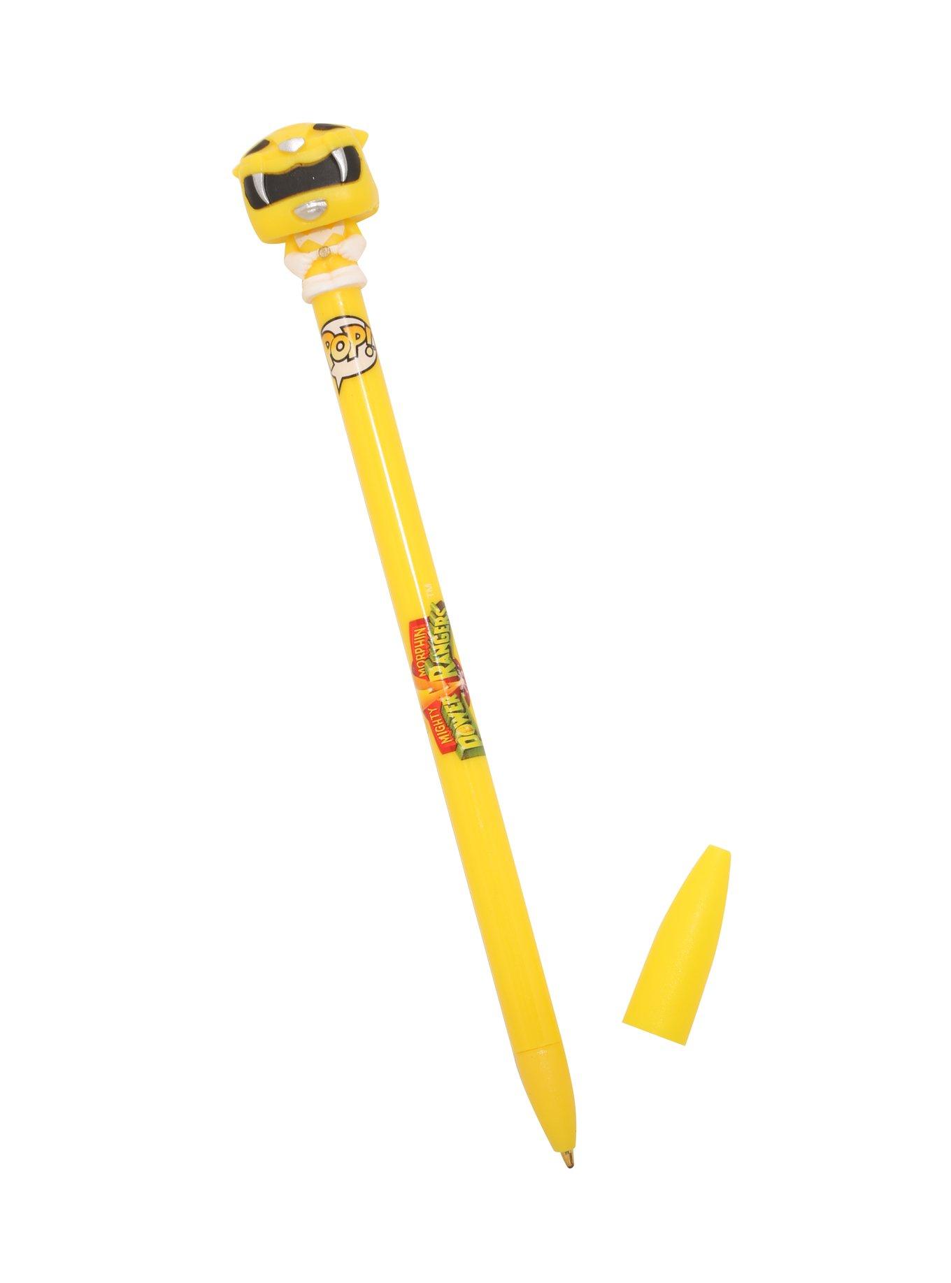 Funko Mighty Morphin Power Rangers Yellow Ranger Pen Topper | Hot Topic
