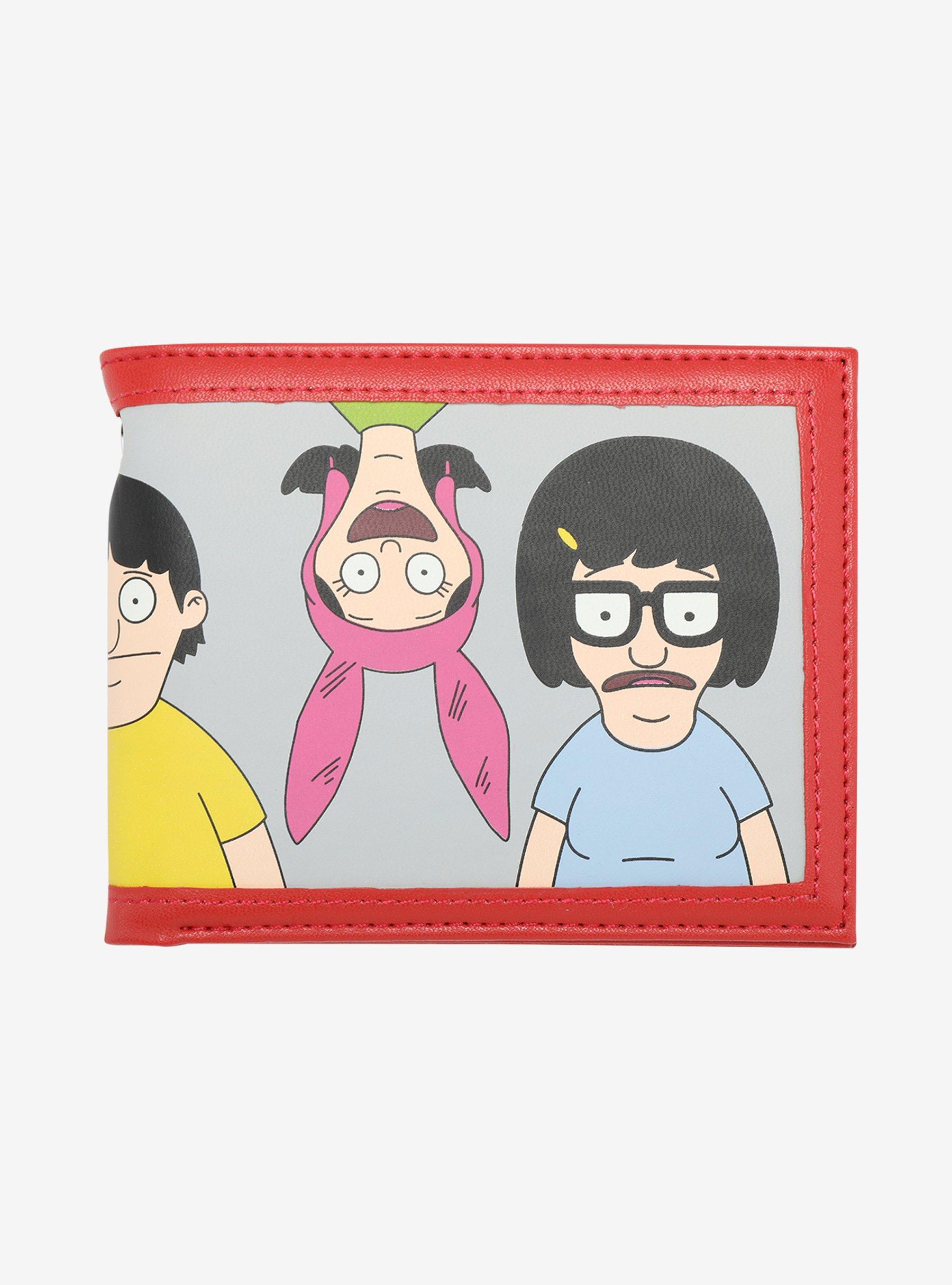 Bob's Burgers Lineup Bi-Fold Wallet | Hot Topic