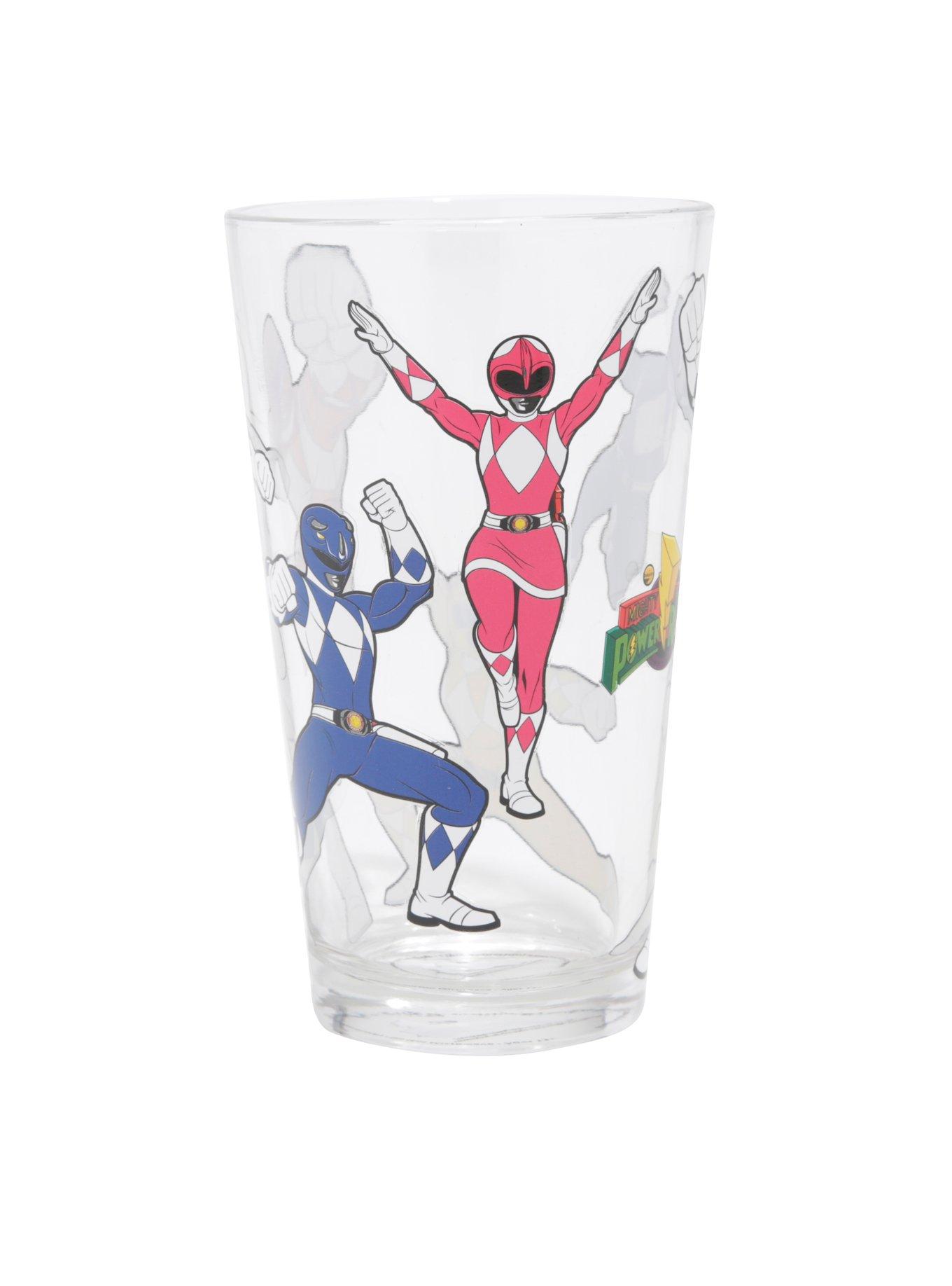 Mighty Morphin Power Rangers Pint Glass | Hot Topic