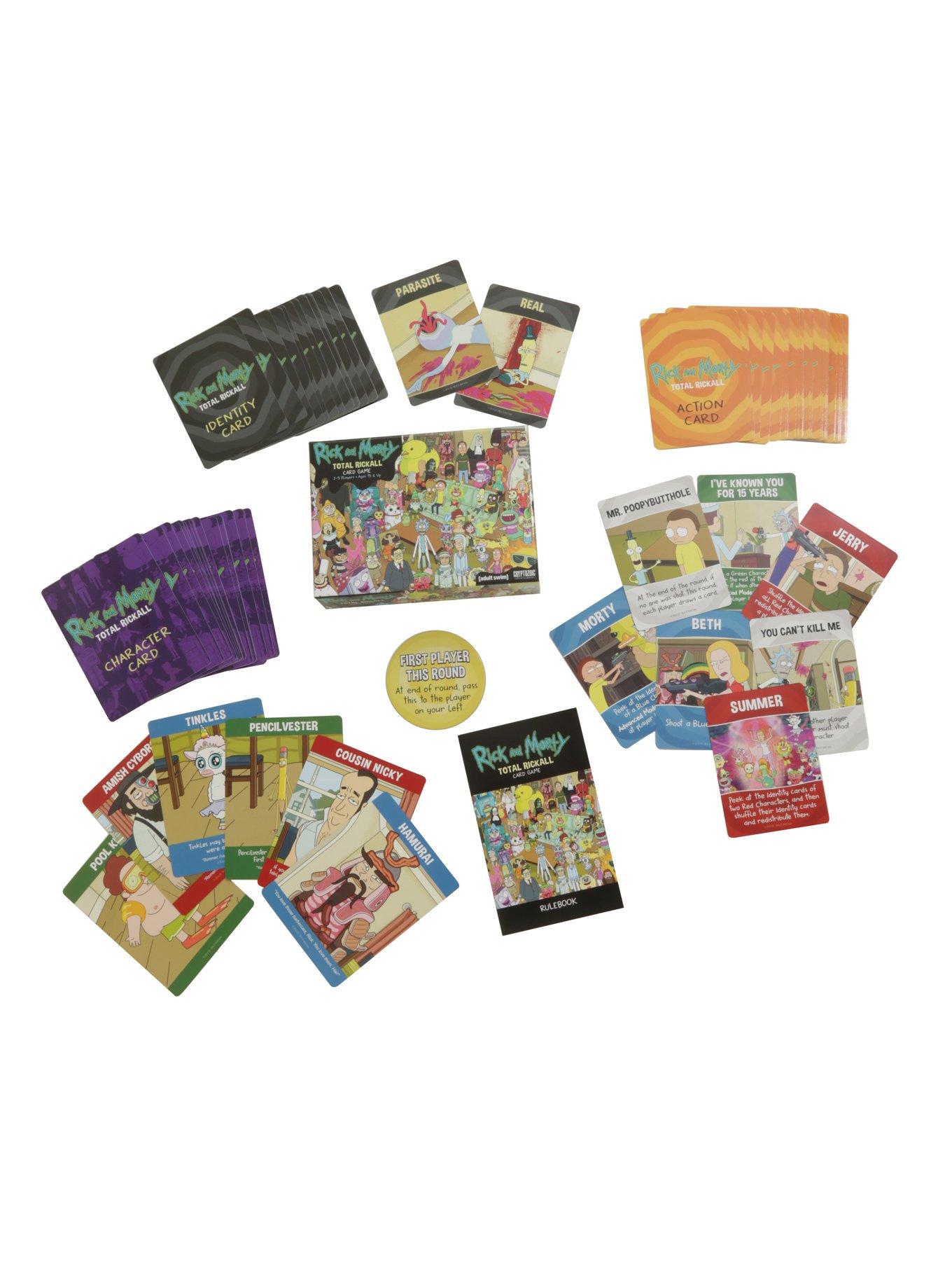 Rick and Morty Total Rickall Card Game | Hot Topic