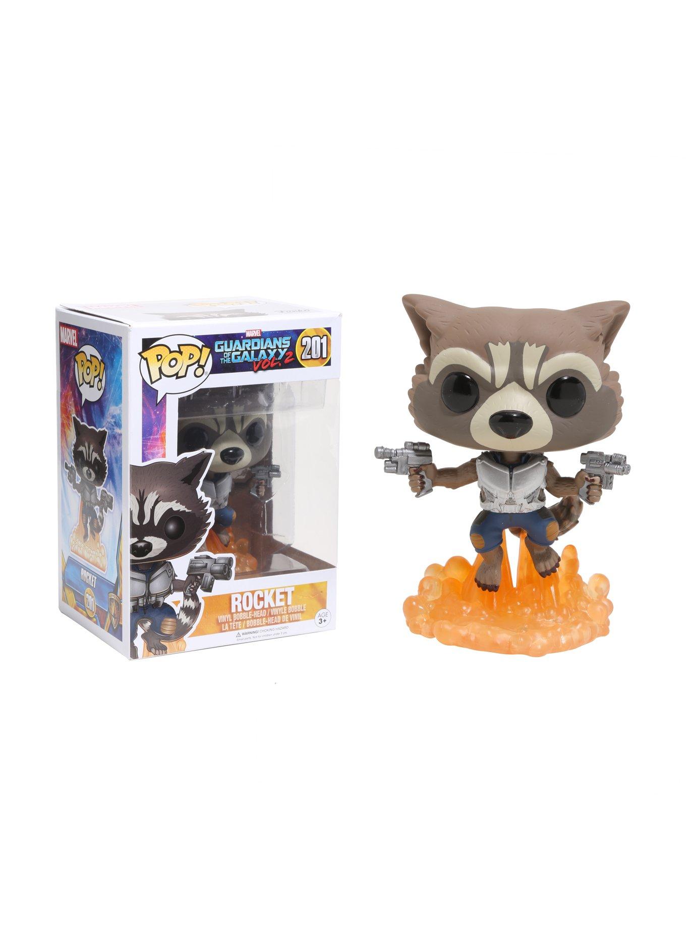Funko Marvel Guardians Of The Galaxy Vol. 2 Pop! Rocket Vinyl Bobble ...