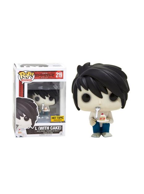 Funko Death Note Pop! Animation L (With Cake) Vinyl Figure Hot Topic ...