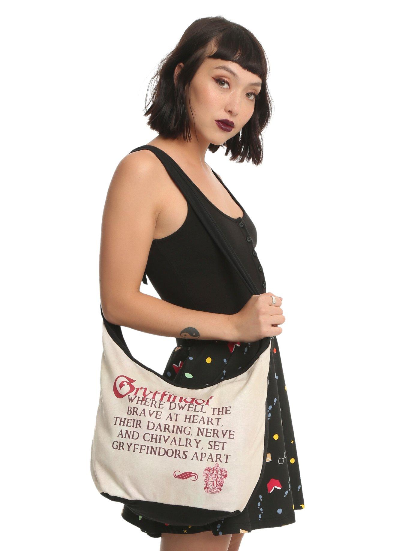 Harry Potter Gryffindor House Hobo Bag | Hot Topic