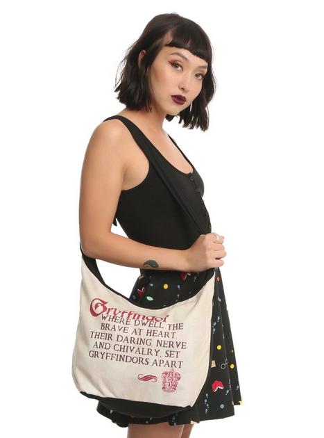 Harry Potter Gryffindor House Hobo Bag | Hot Topic