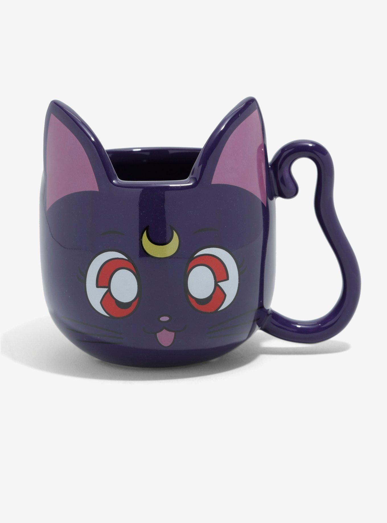 Sailor Moon Luna Figural Mug | BoxLunch