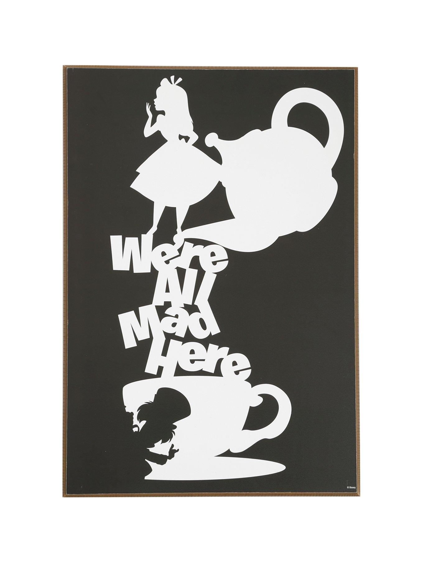 Disney Alice Silhouette Amazon.com : Disney Alice In Wonderland