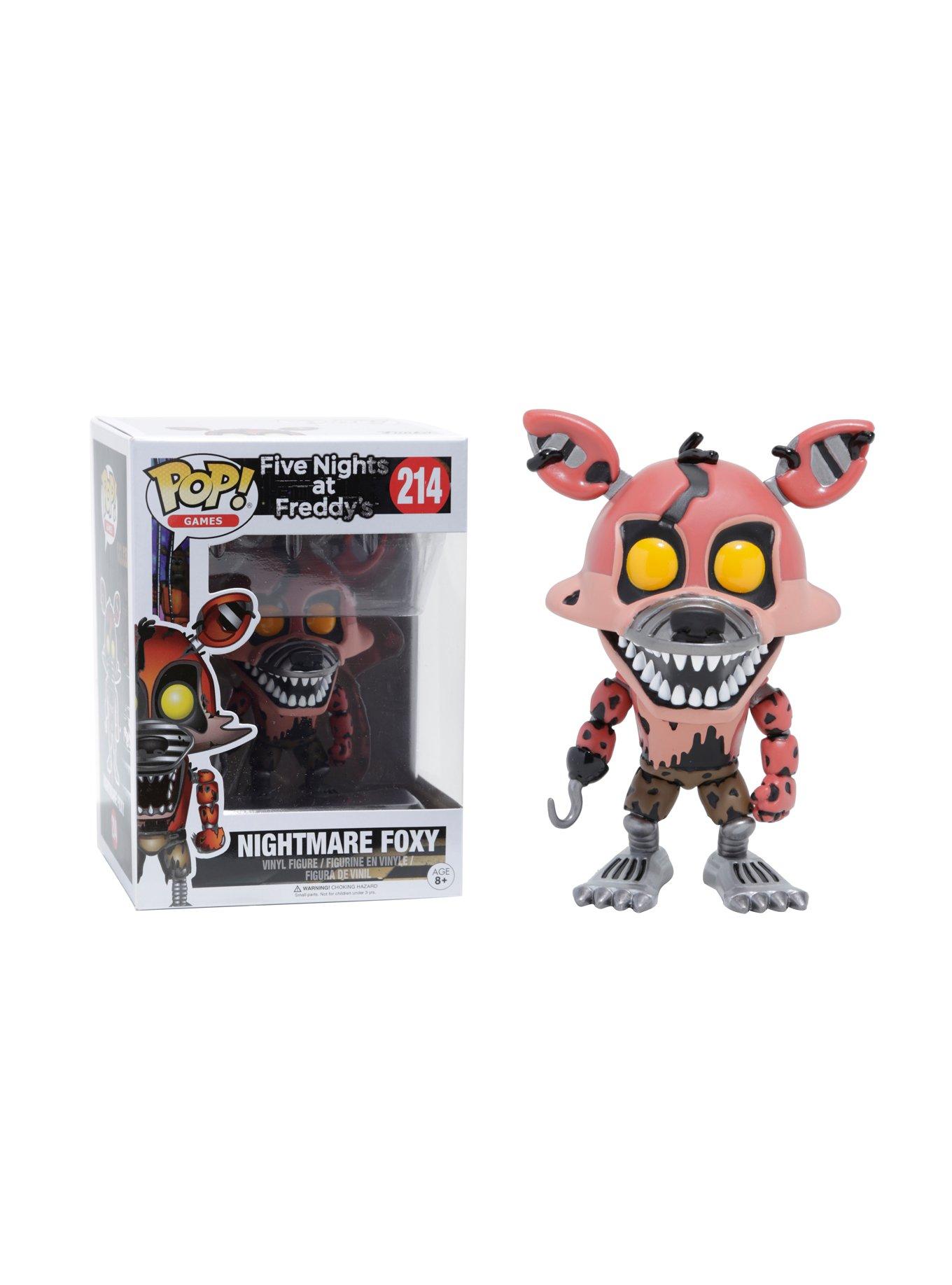 Funko Five Nights At Freddy's Pop! Games Nightmare Foxy Vinyl Figure ...
