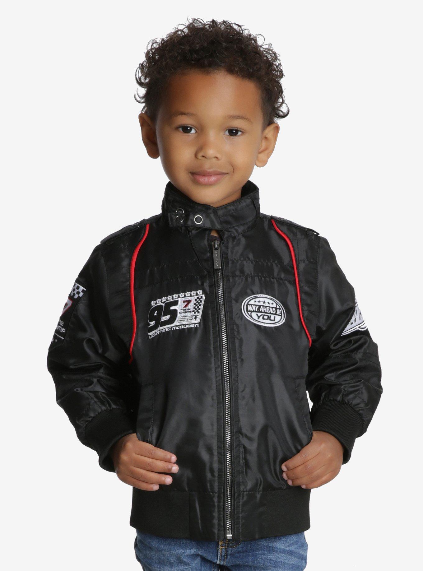 Members Only Disney Pixar Cars Black Racer Toddler Jacket | BoxLunch