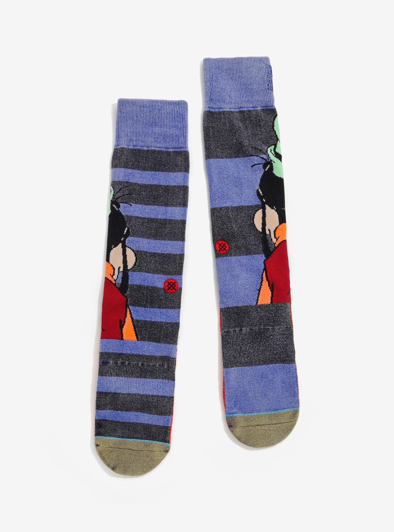 Stance Disney Goofy Striped Socks | BoxLunch