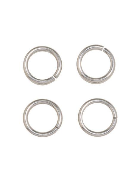 Steel Basic Seamless Hoop 4 Pack | Hot Topic