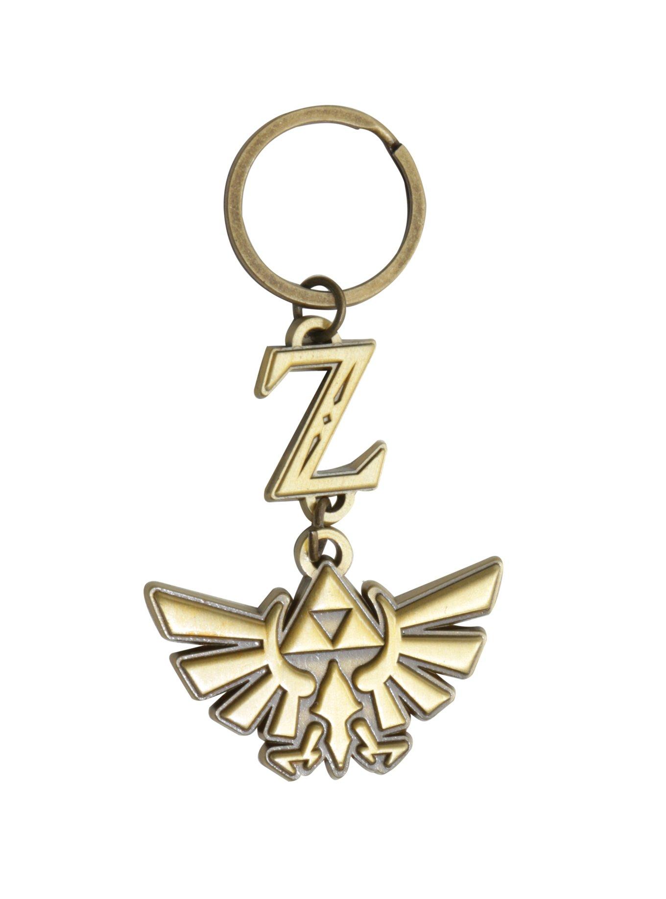 The Legend Of Zelda Triforce Logo Key Chain | Hot Topic