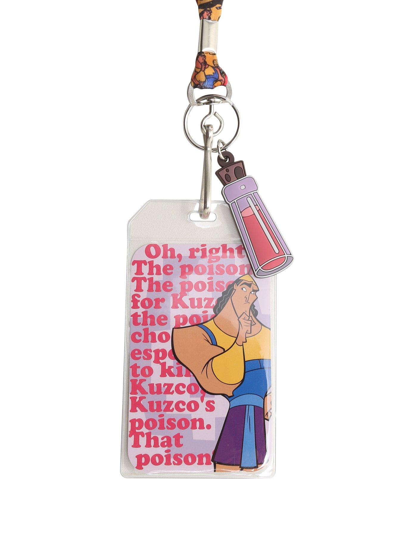 Loungefly Disney Emperor's New Groove Kuzko Poison Kronk Lanyard | Hot ...