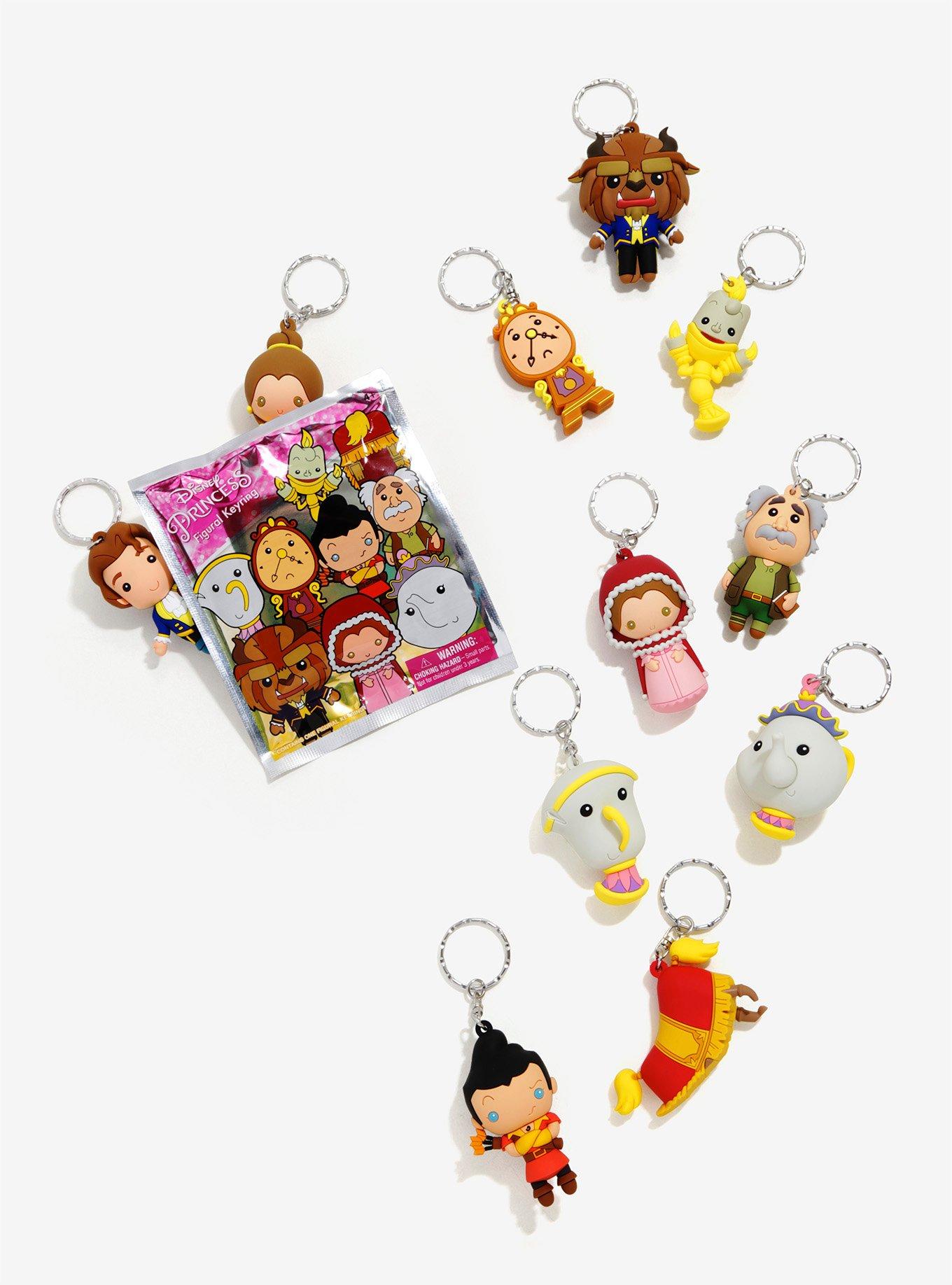 Disney Beauty And The Beast Blind Bag Key Chain | BoxLunch