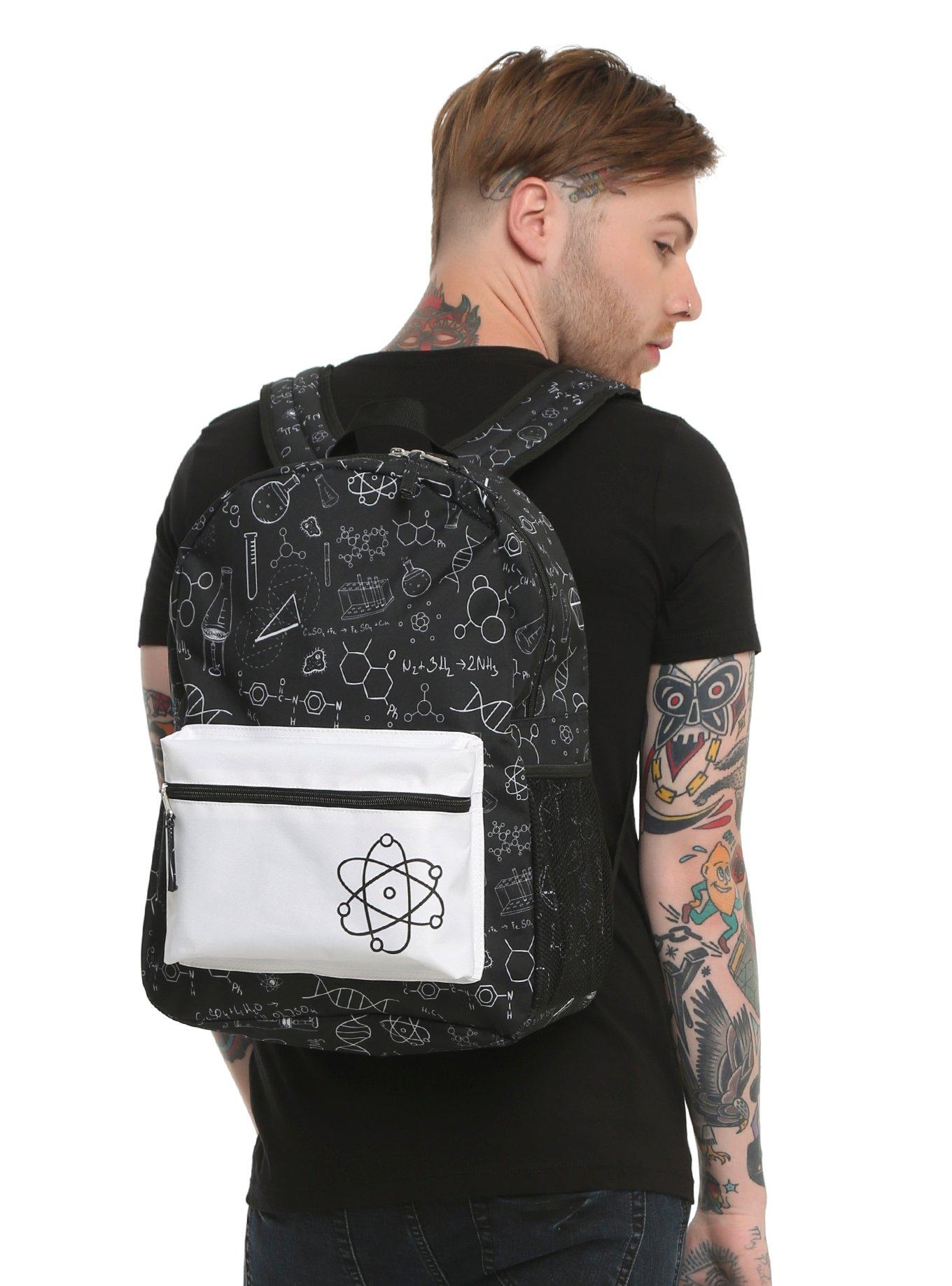 Chemistry Print Backpack | Hot Topic