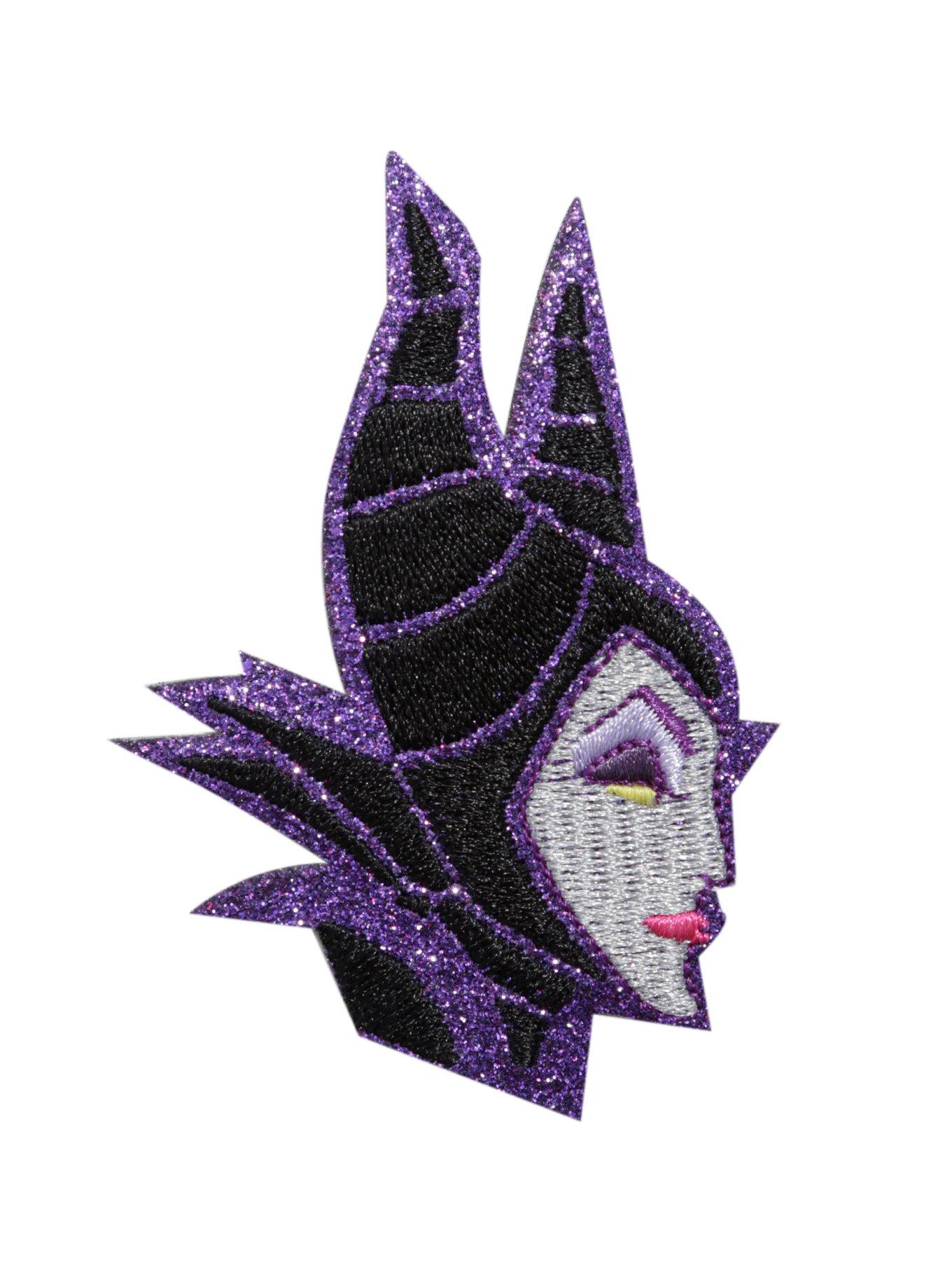 Disney Sleeping Beauty Maleficent Glitter Stick-On Patch | Hot Topic
