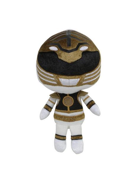 Funko Mighty Morphin Power Rangers Hero Plushies White Ranger Plush ...