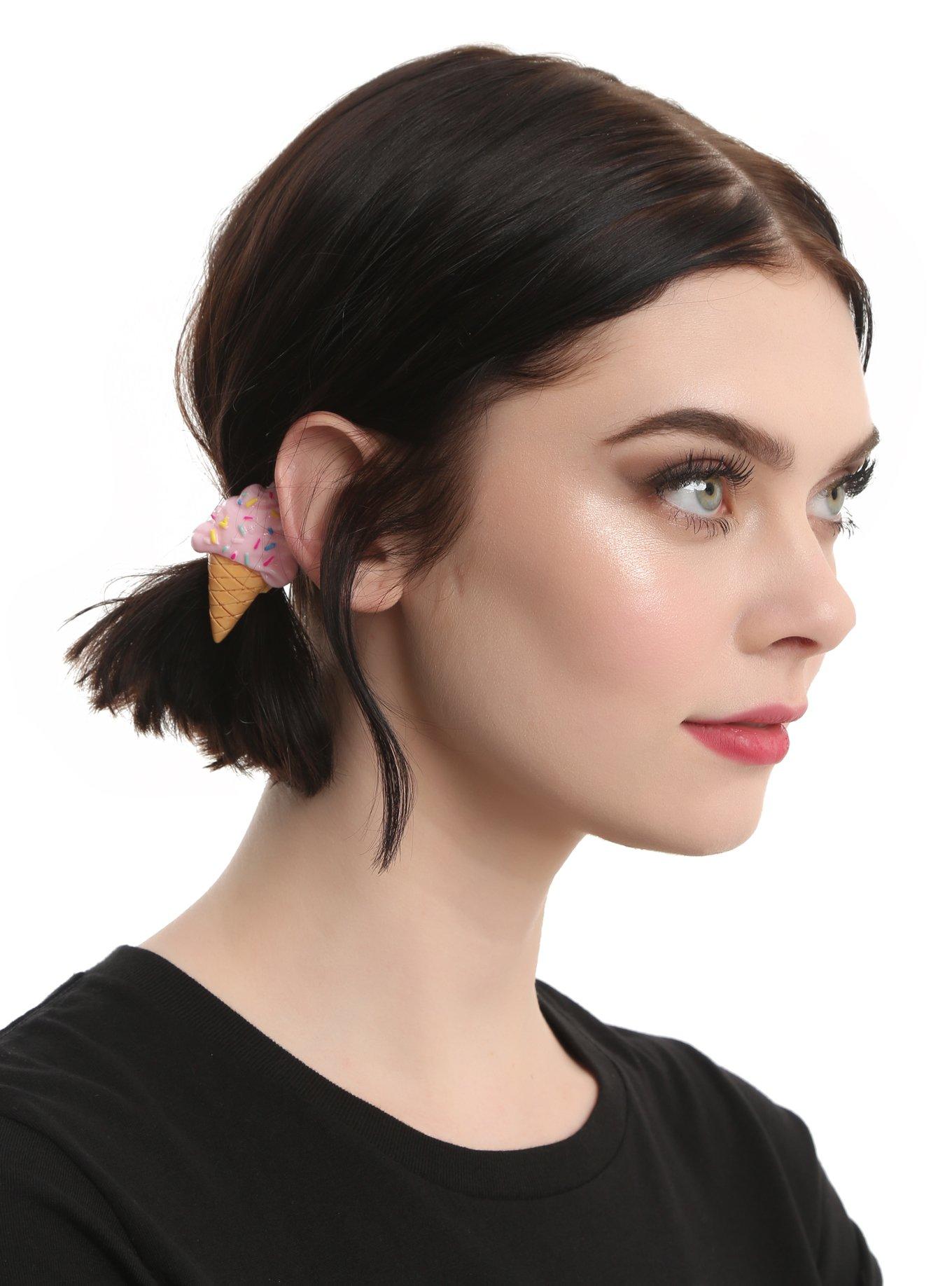 Ice Cream Cone Hair Clips Set | Hot Topic