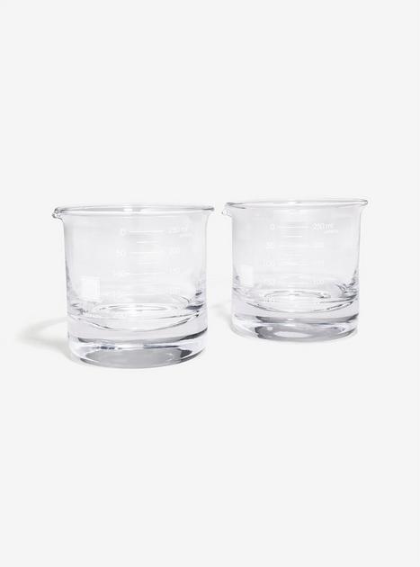 Periodic Tableware Laboratory Beaker Rocks Glass Set | BoxLunch