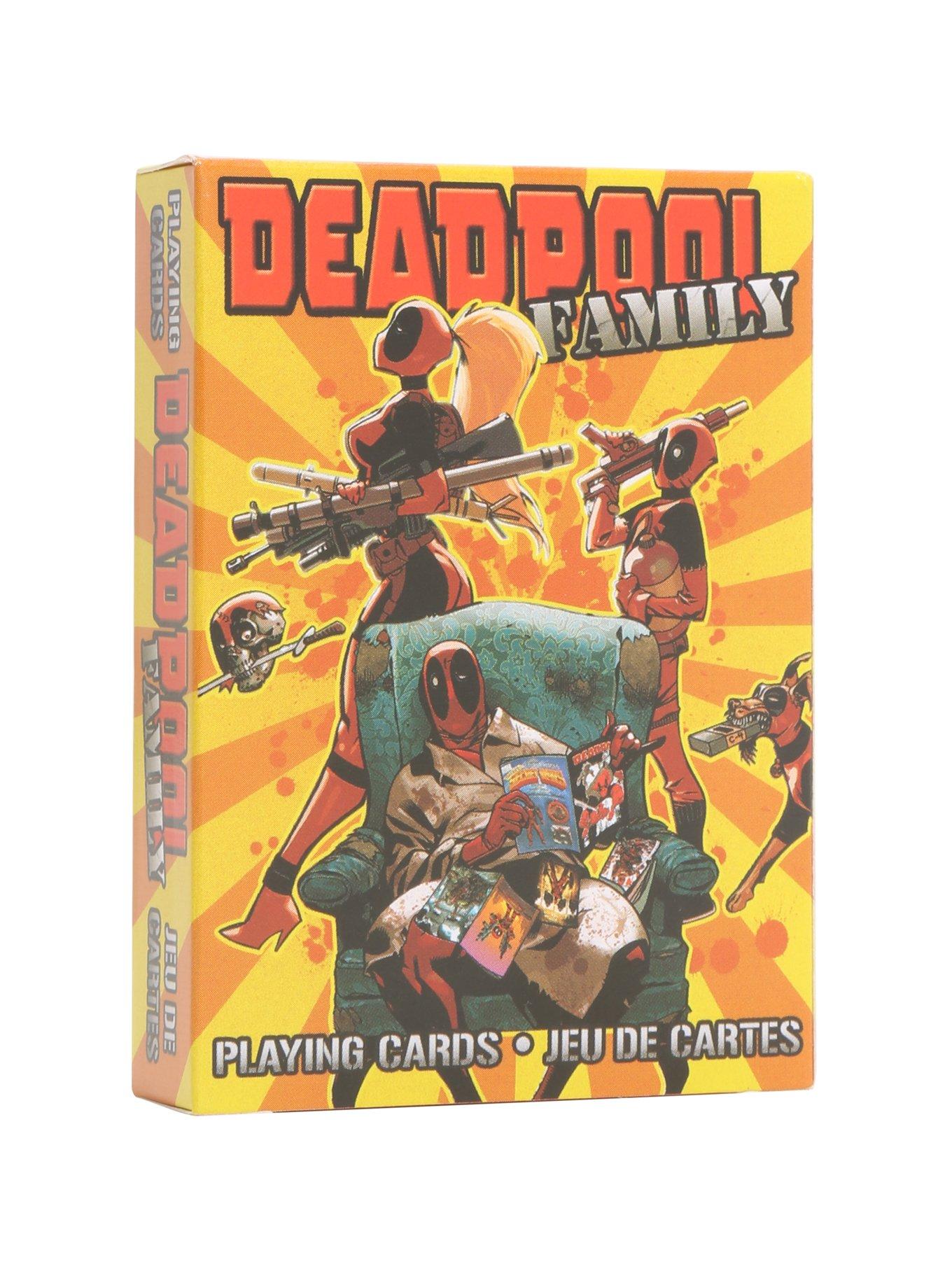 Marvel Deadpool Family Playing Cards | Hot Topic