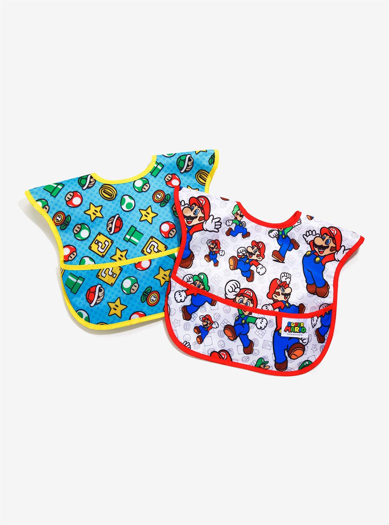 Bumkins Nintendo Super Mario Bros. Character SuperBib Set | BoxLunch