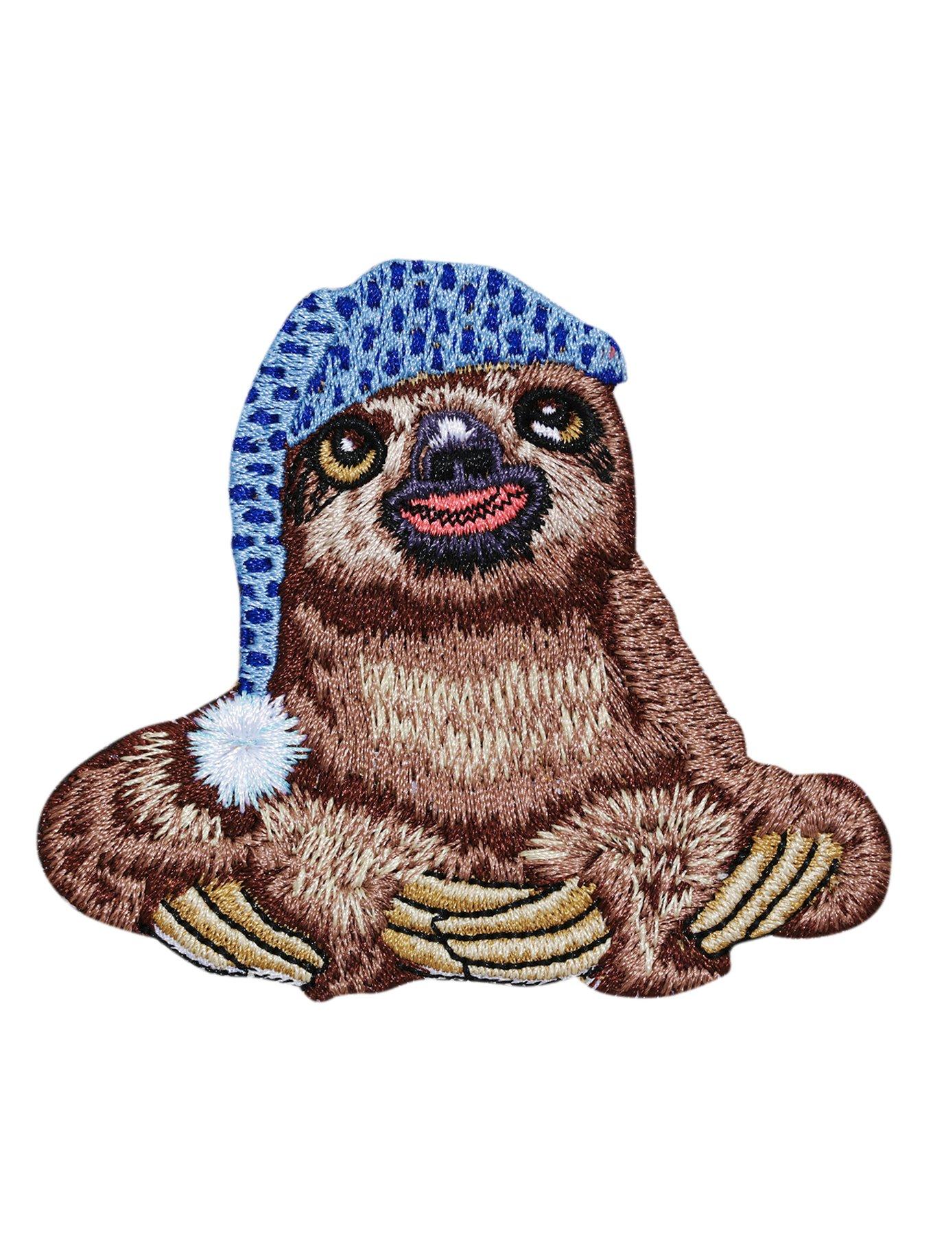 Sleepy Sloth Iron-On Patch | Hot Topic
