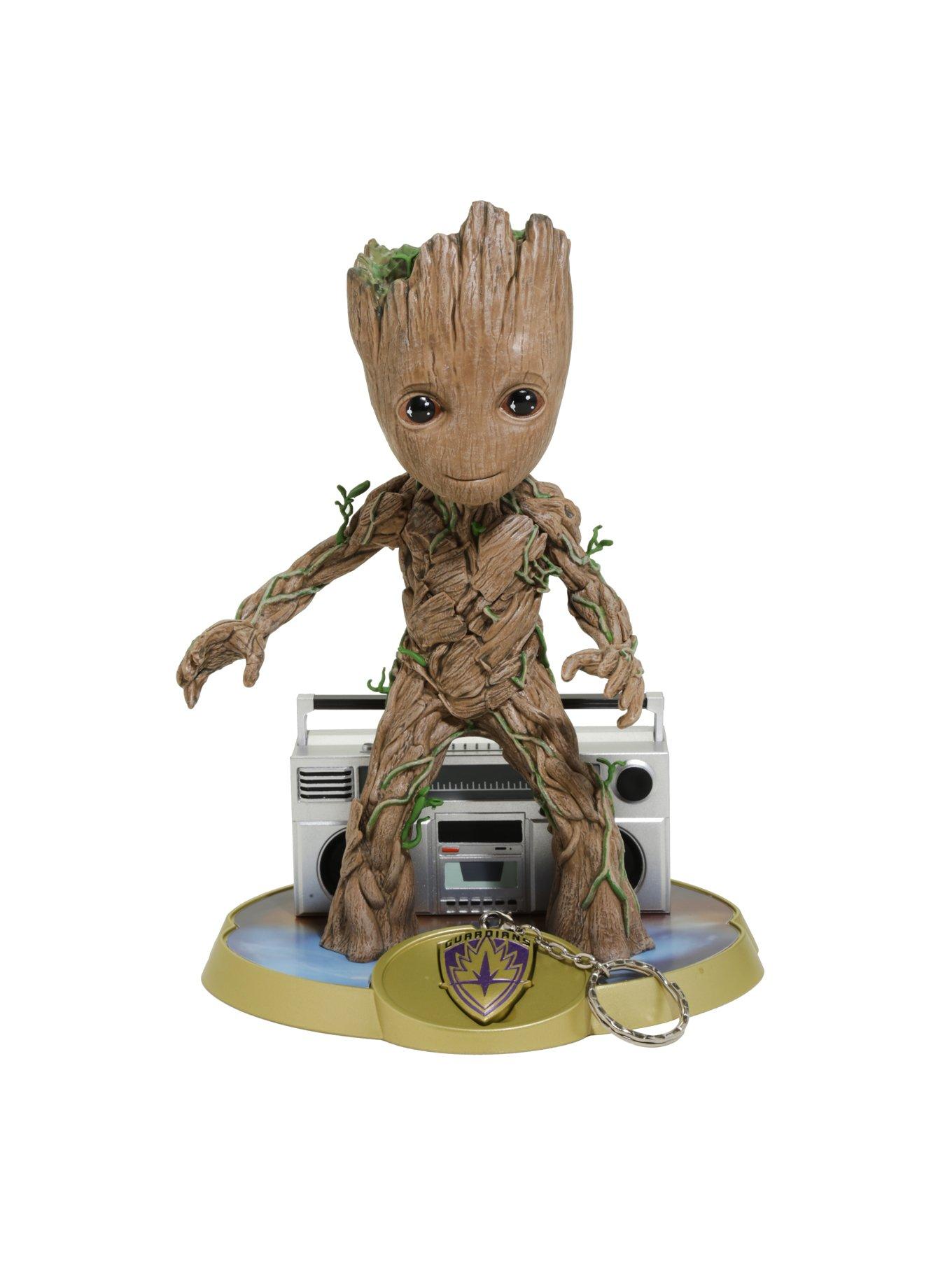 Marvel Guardians Of The Galaxy Vol. 2 Groot Key Chain & Holder | Hot Topic