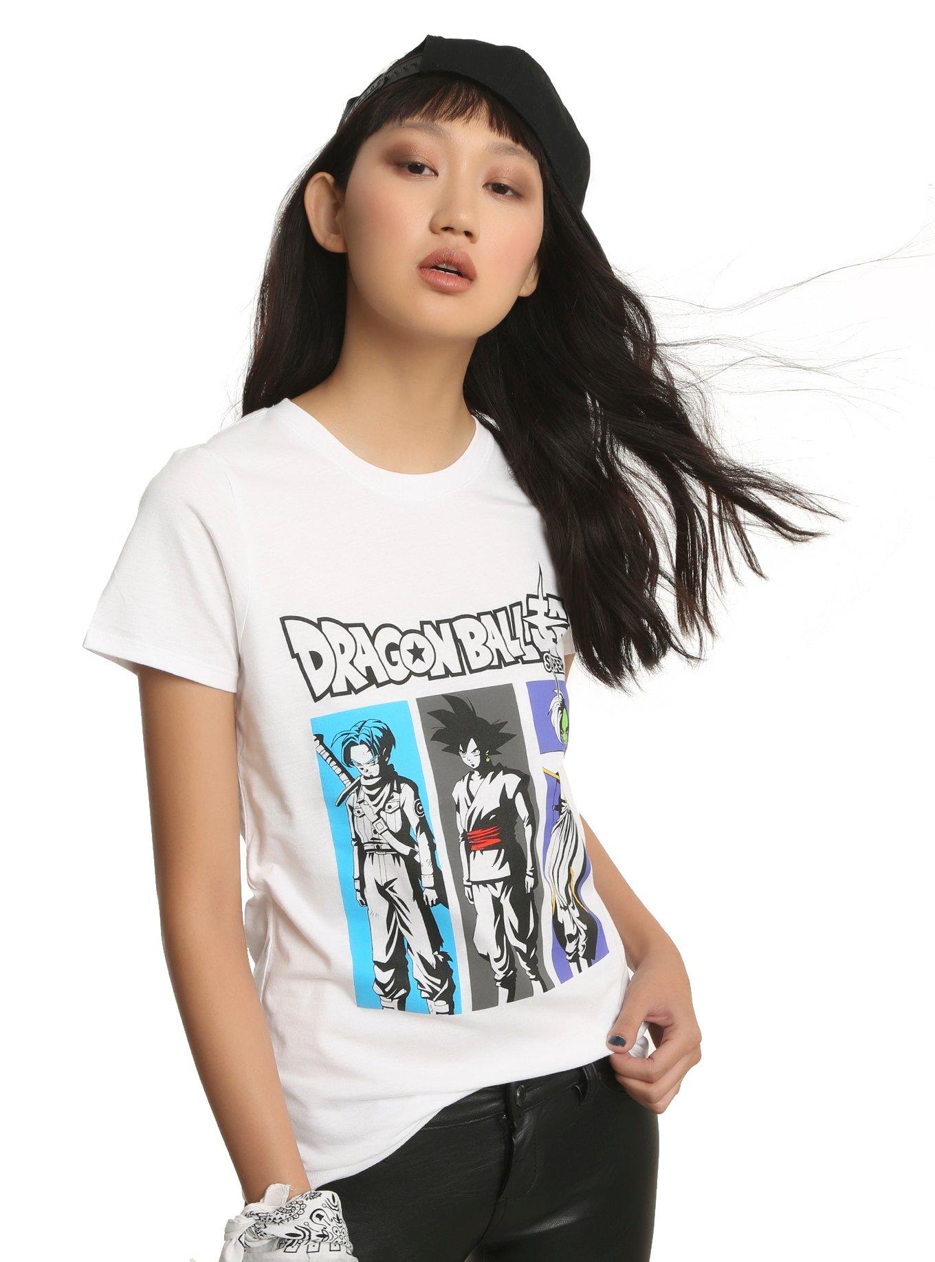 Dragon Ball Super Character Panel Girls T-Shirt | Hot Topic