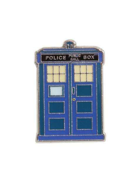Doctor Who TARDIS Enamel Pin | Hot Topic