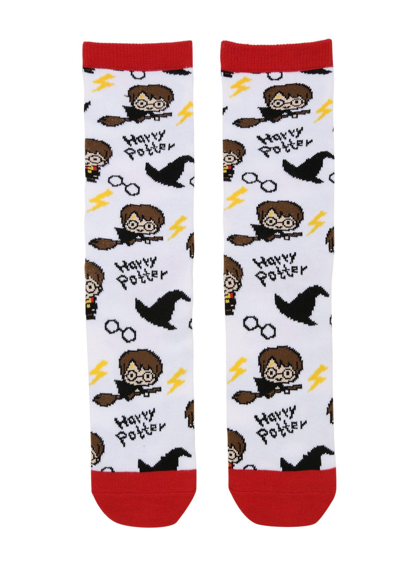 Harry Potter Chibi Harry Crew Socks | Hot Topic