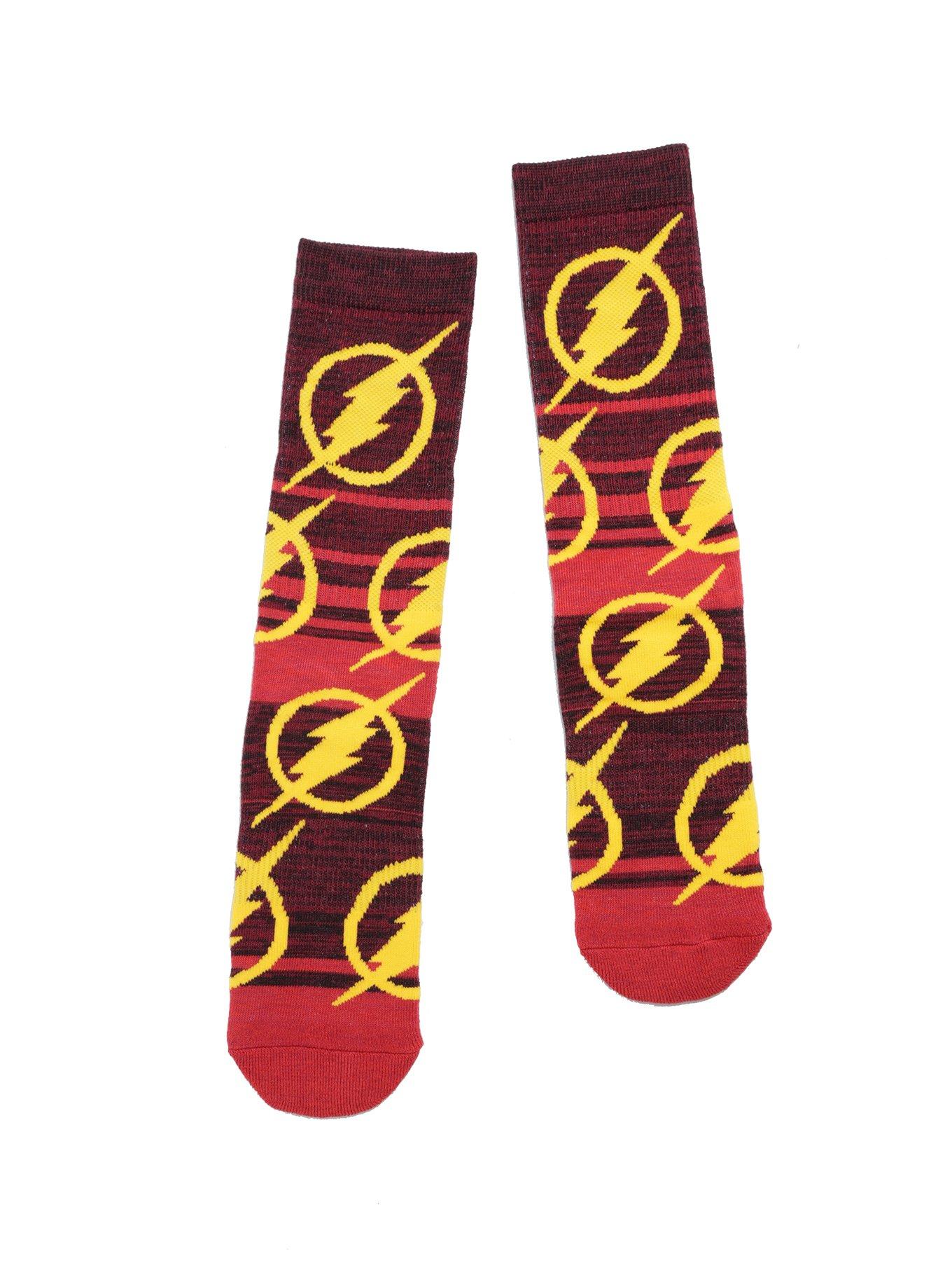 DC Comics The Flash Crew Socks | Hot Topic