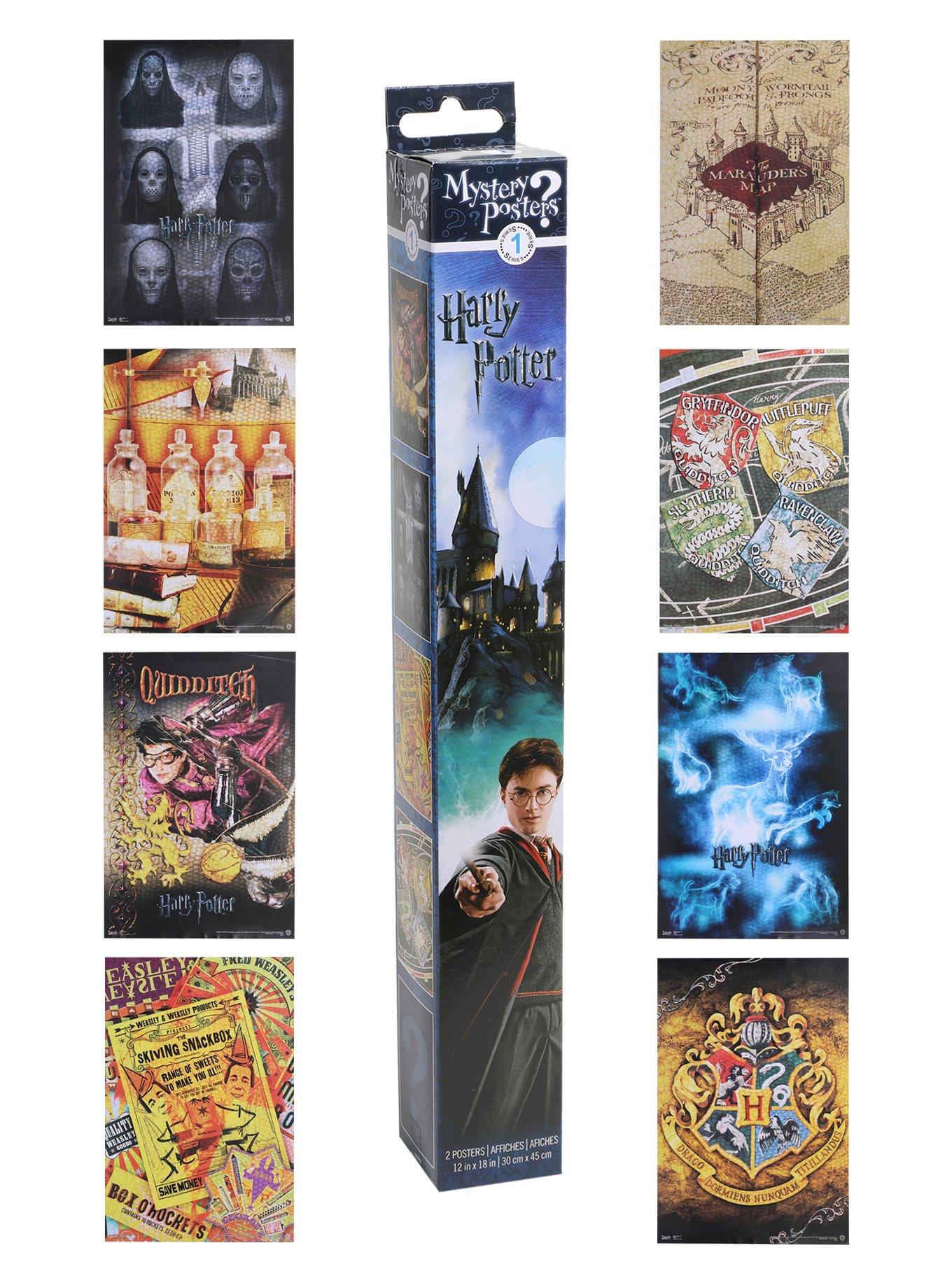 Harry Potter Mystery Poster 2 Pack | Hot Topic