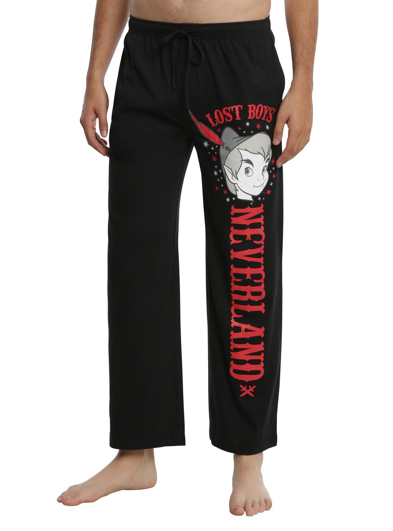 Disney Peter Pan Lost Boys Never Land Guys Pajama Pants | Hot Topic