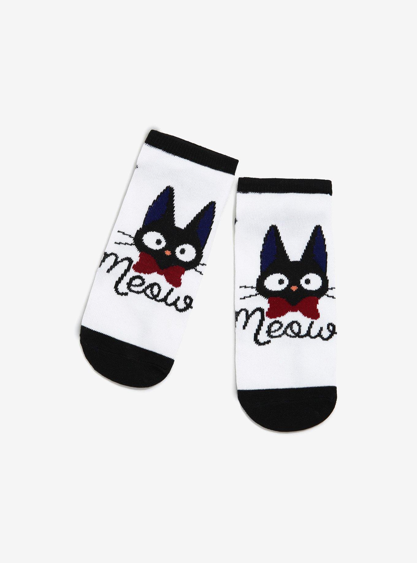 Studio Ghibli Kiki's Delivery Service Jiji Low Cut Socks | BoxLunch