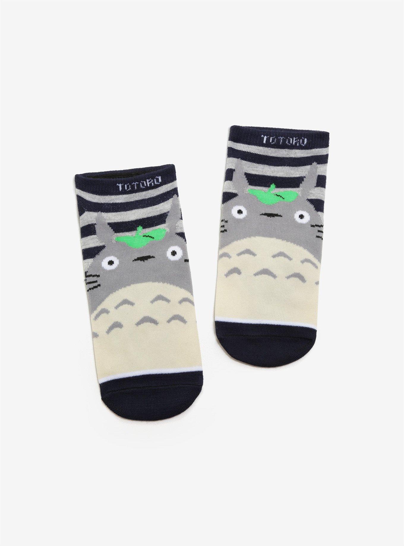 Studio Ghibli My Neighbor Totoro Striped Low Cut Socks | BoxLunch