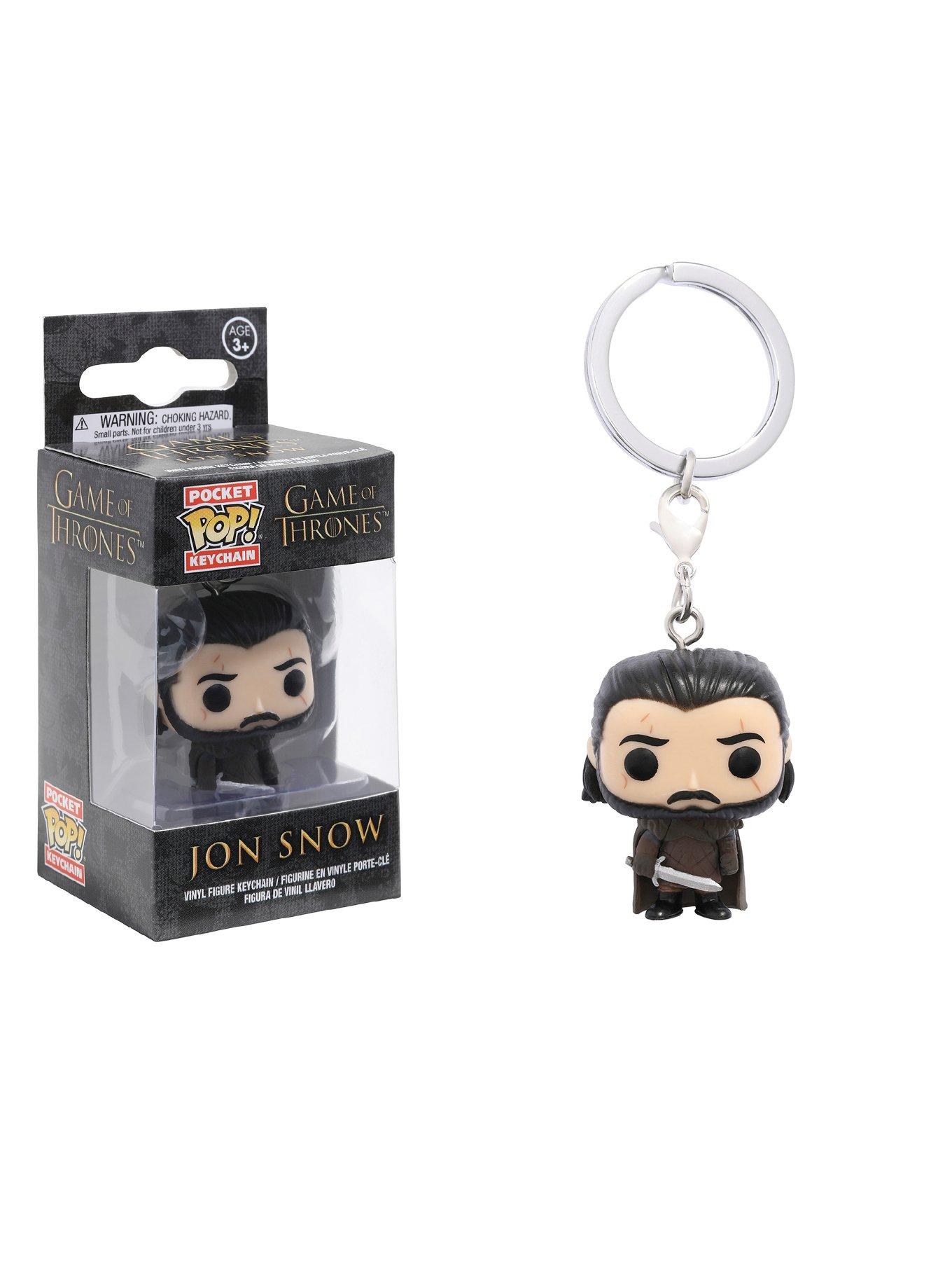 Funko Game Of Thrones Pocket Pop! Jon Snow Key Chain | Hot Topic