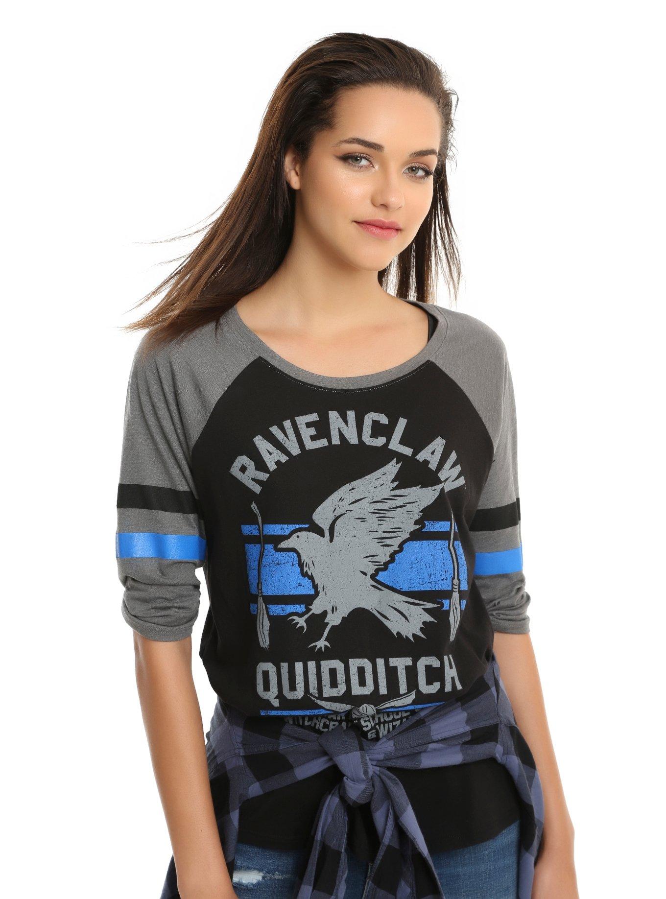 Harry Potter Ravenclaw Quidditch Girls Raglan | Hot Topic