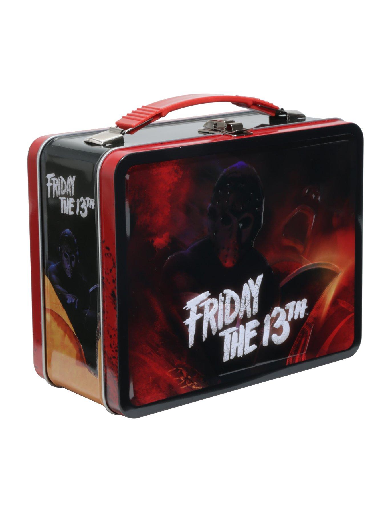 Friday The 13th Embossed Metal Lunchbox | Hot Topic