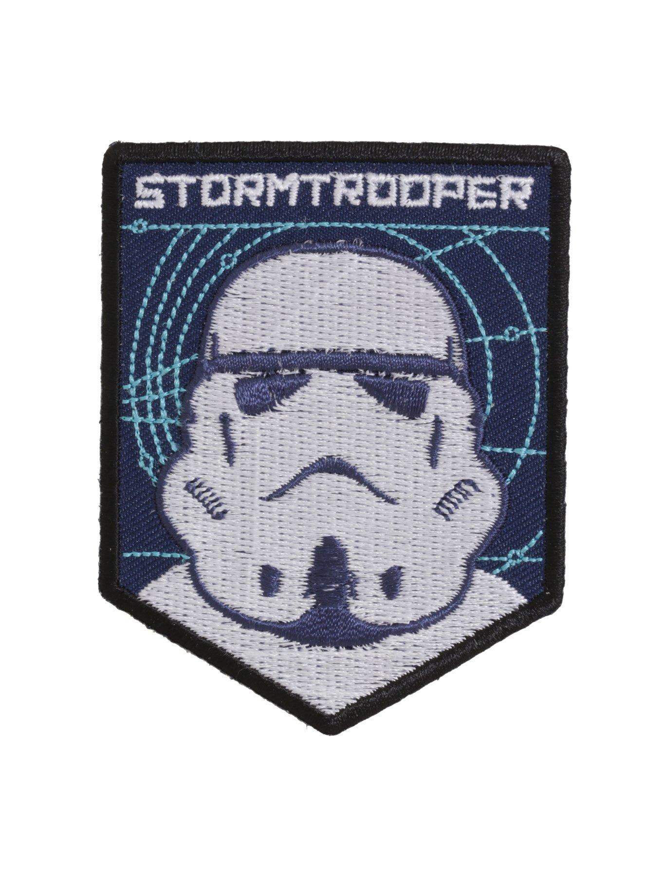 Star Wars Stormtrooper Iron-On Patch | Hot Topic