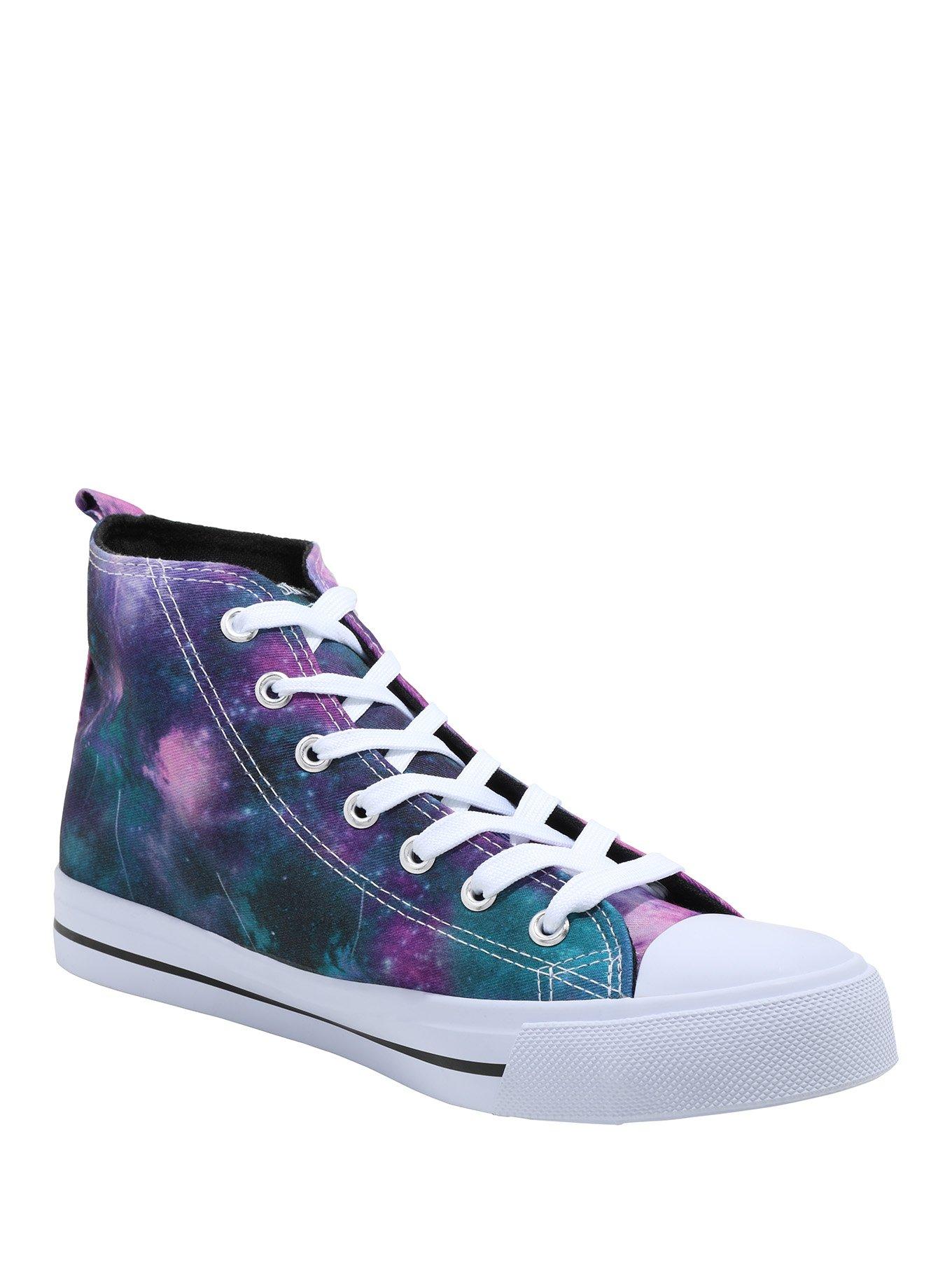 Pastel Galaxy Hi-Top Sneakers | Hot Topic