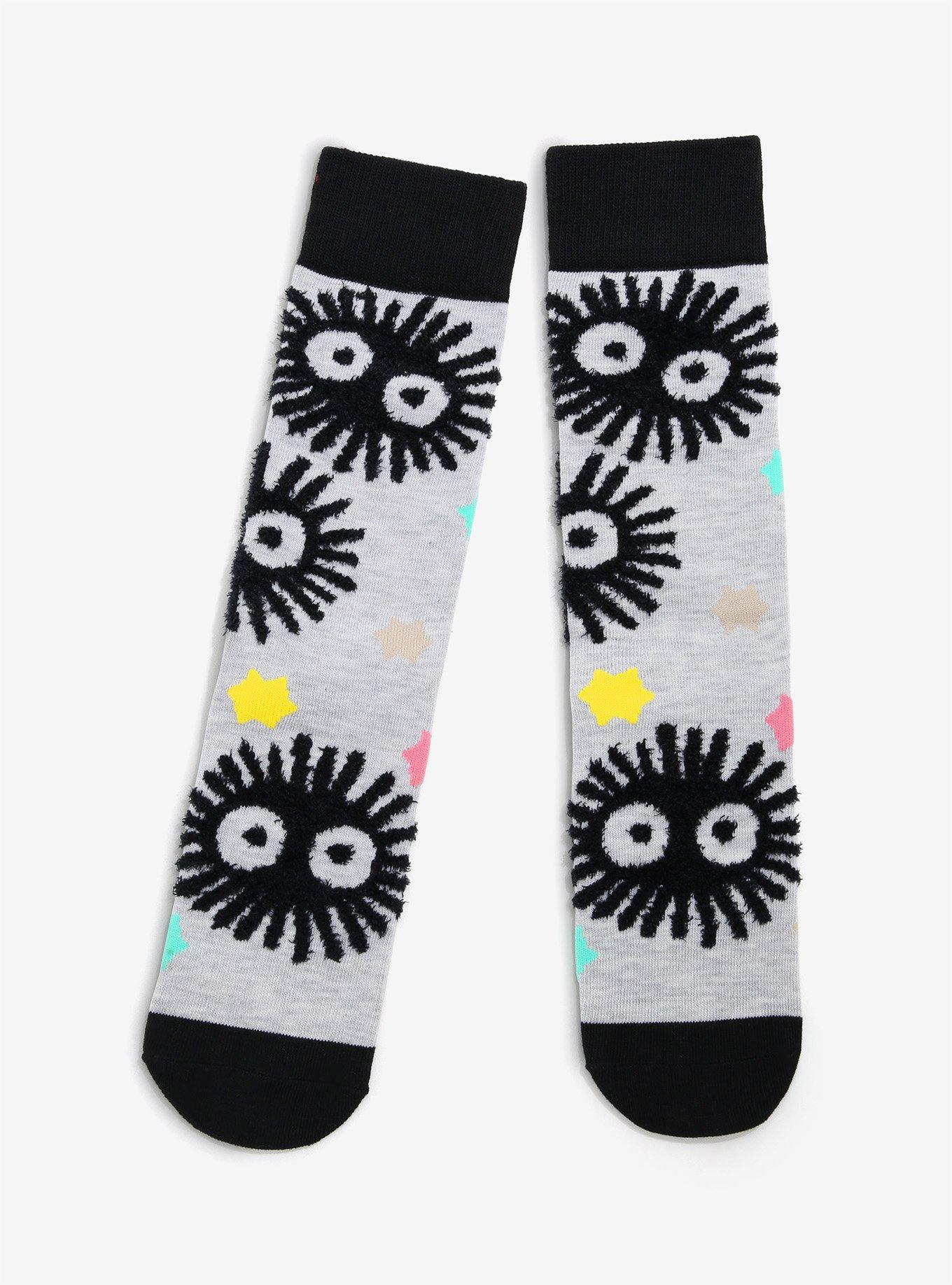 Studio Ghibli Spirited Away Soot Sprite Crew Socks | BoxLunch