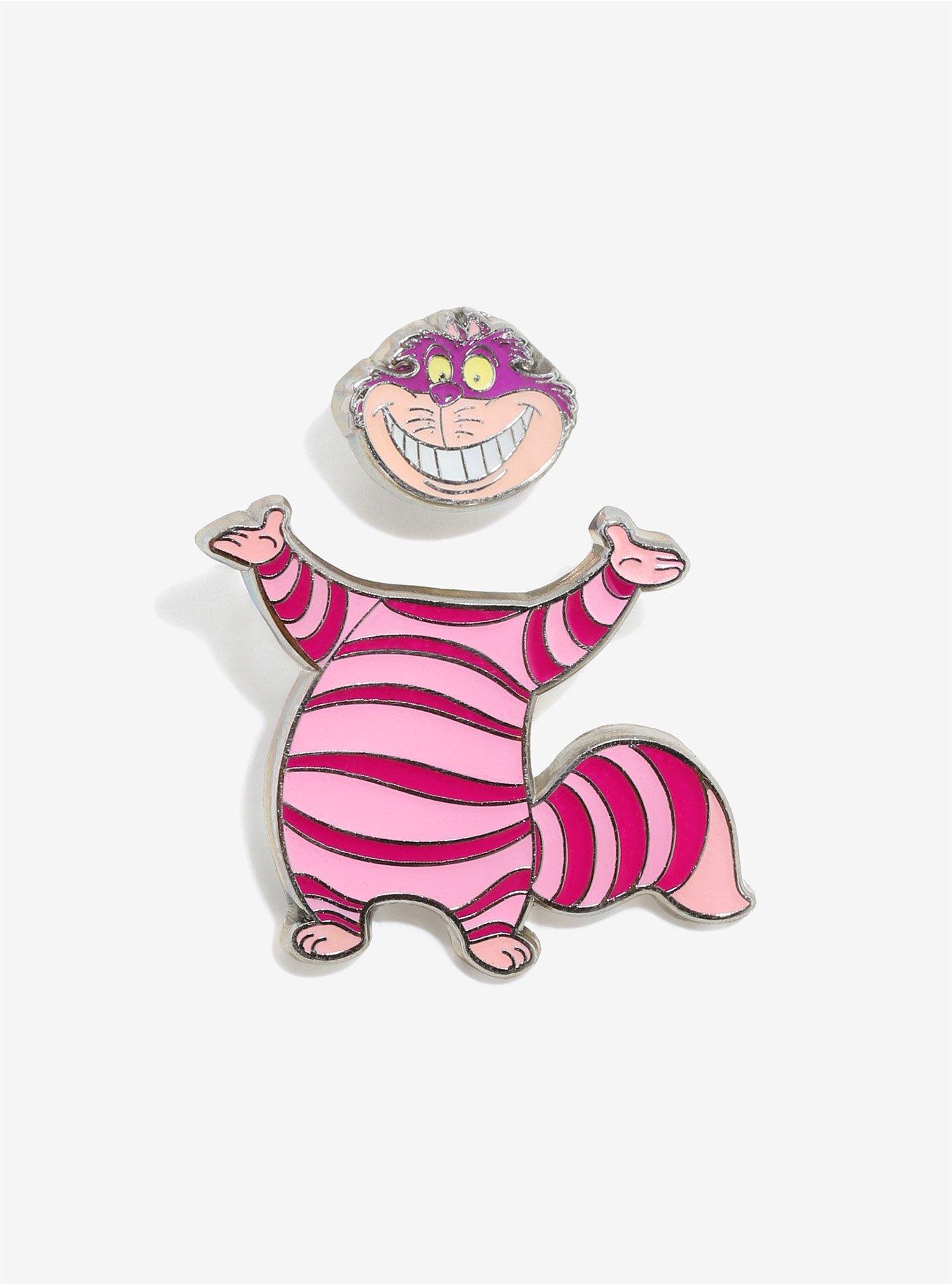 Disney Alice In Wonderland Cheshire Cat Stack Enamel Pin Set | BoxLunch