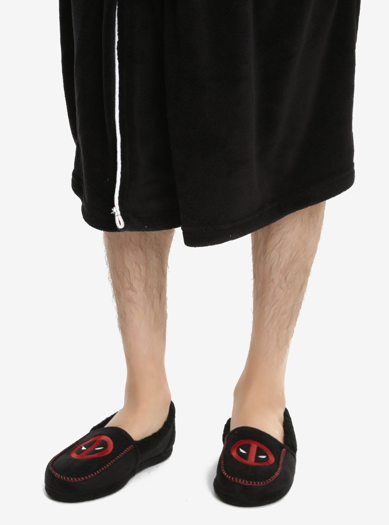 Marvel Deadpool Moccasin Slippers | Hot Topic