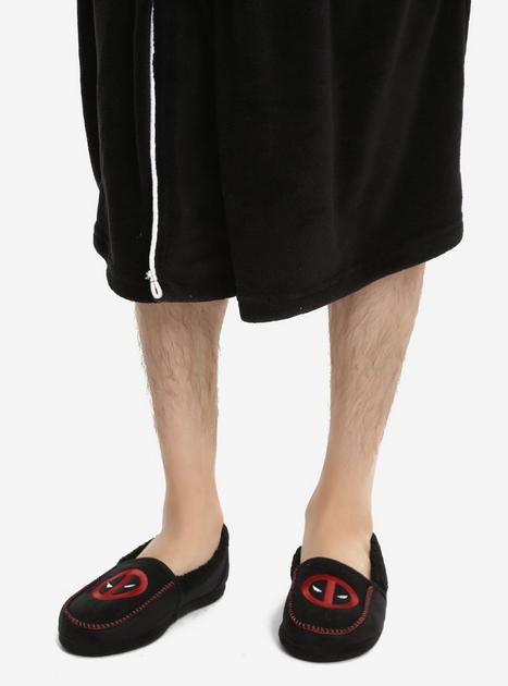 Marvel Deadpool Moccasin Slippers | Hot Topic
